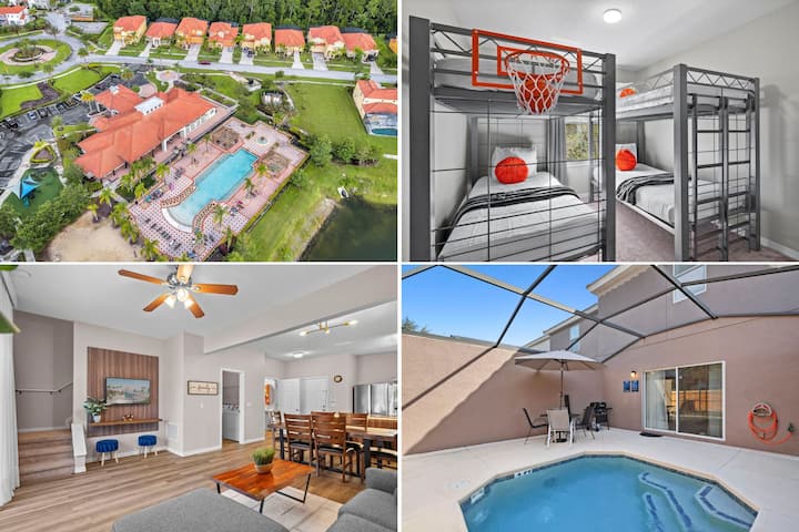 3 Bd/ 2.5 Ba Sleeps 8! Bella Vida (1030lf) - Kissimmee, FL