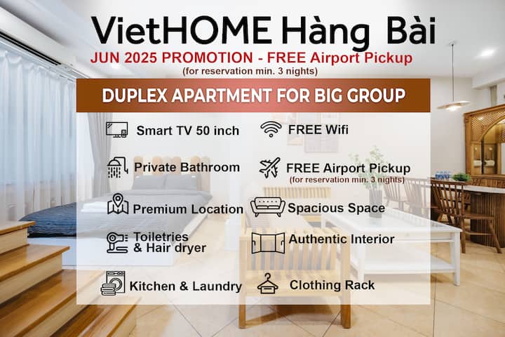 Viethome-the Duplex Space 6 Px-netflix/freelaundry - Hanói