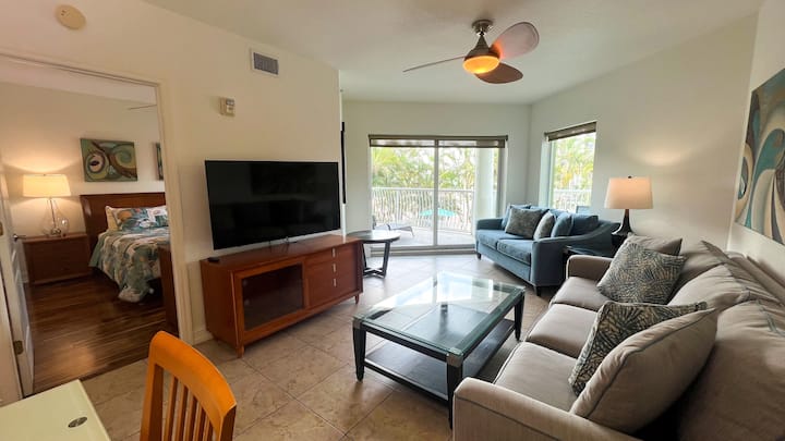1br Condo With Beach Access & Pool And Palms View - Treasure Island, FL