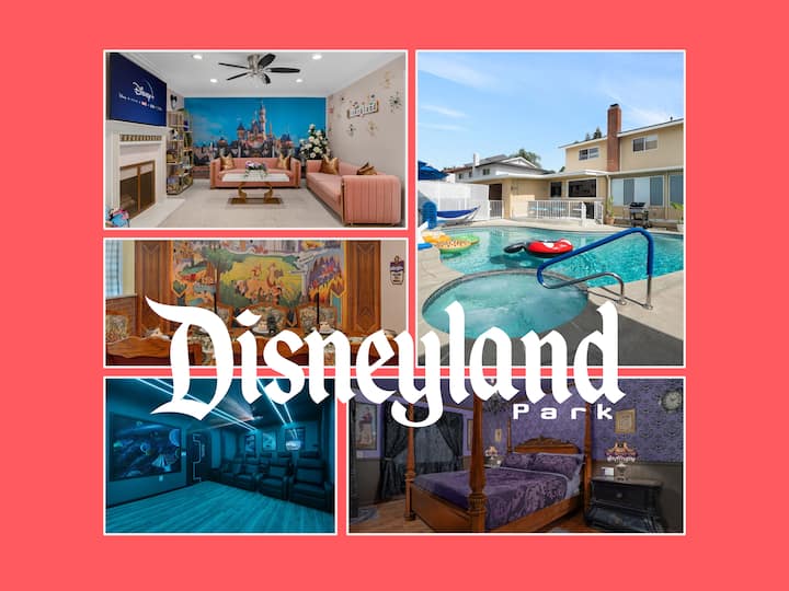 Disneyland Oasis: Heated Pool, Arcade, Theater + - Santa Ana, CA
