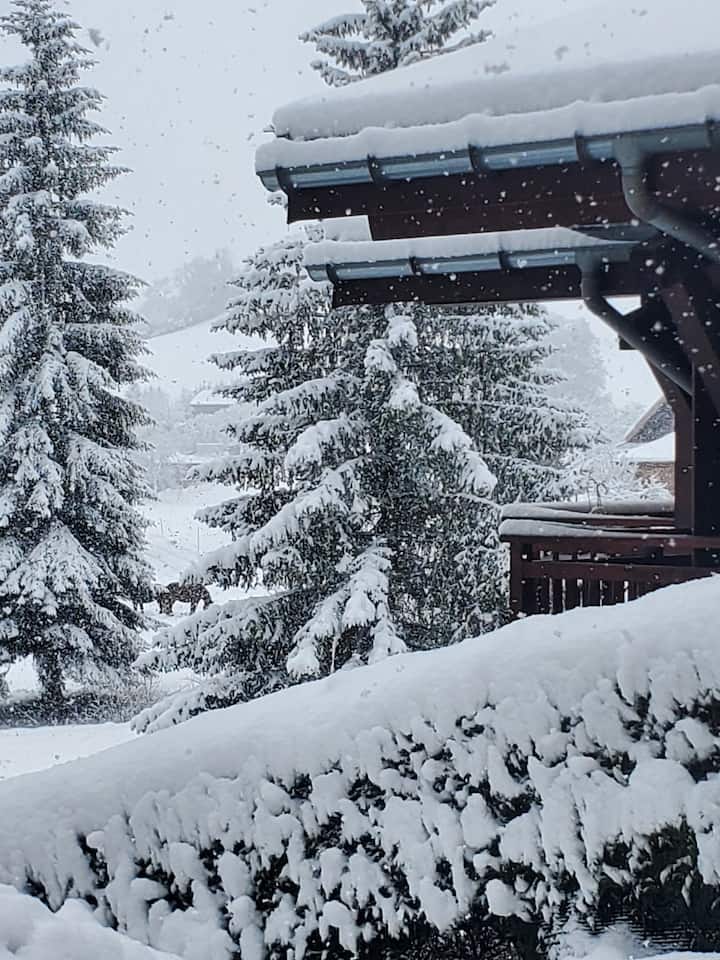 Appartement 3 Pièces Jardin à Megève - Combloux