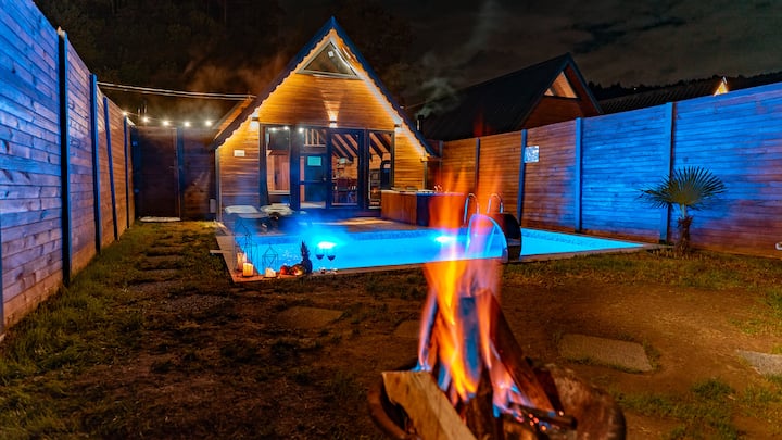 Ravine Bungalov Sıcak Havuz Jakuzi Kahvaltı Dahil - Sapanca