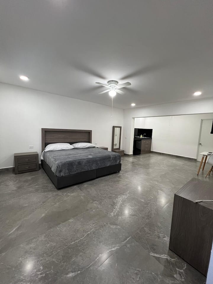 Depa Elegante Con Cama Kig Size - Monterrey