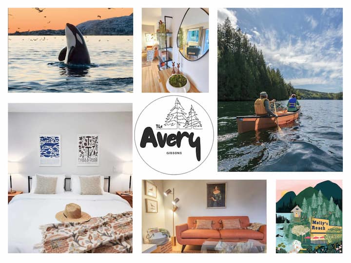 The Avery L Gibsons W Sauna, Large Deck & Yard - Gibsons