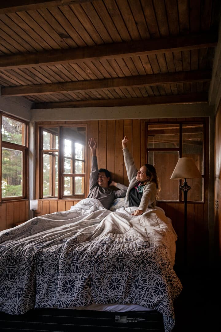 Cabaña De Descanso En El Bosque: Fogata & Parrilla - San Juan Sacatepéquez