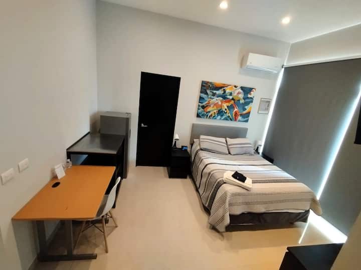 Suite Privada En Residencia/ubicación Perfecta S2 - San Pedro Garza García