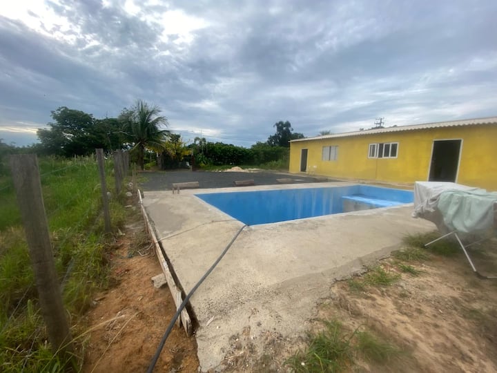 Casa De Campo Espaçosa Com 3 Quartos E 2 Banheiro - Capivari