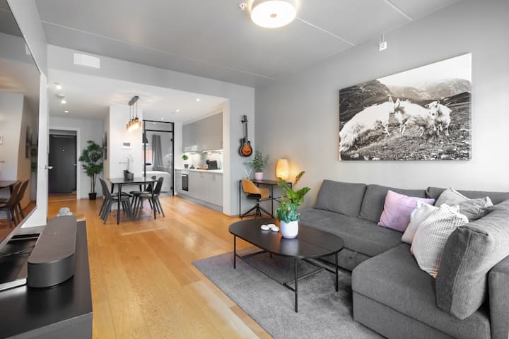 Waterfront Oasis: 3br Sørenga Apt W/canal Views - Oslo