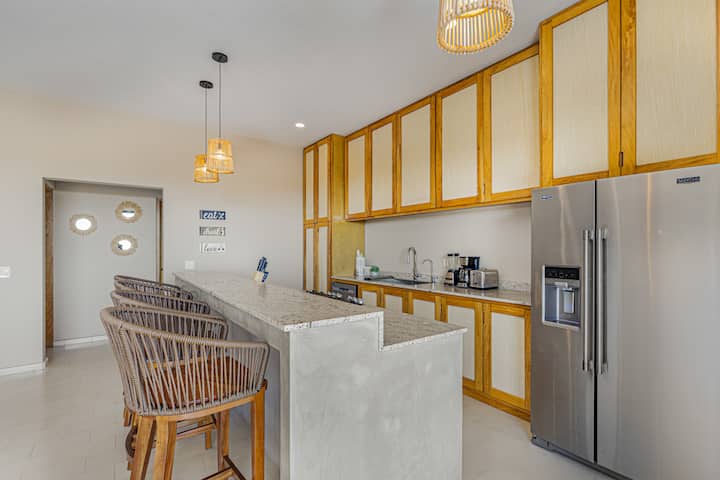 Cerritos, Ocean View, 2 Bedrooms, Pool And Grill. - Todos Santos