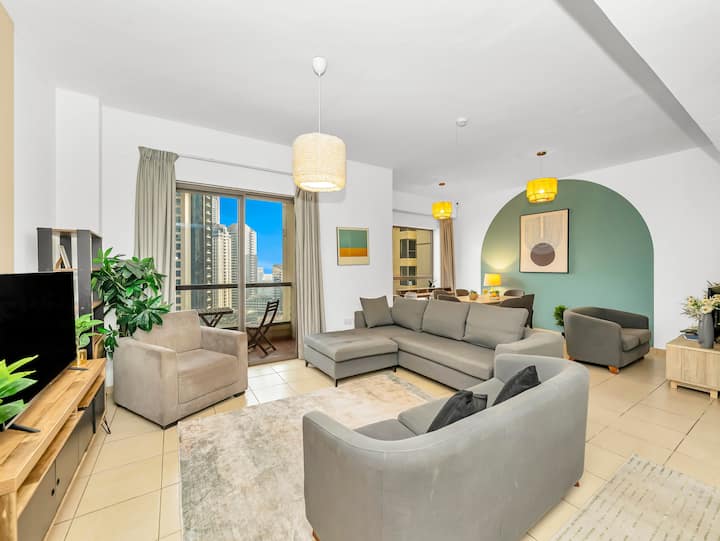 Cozy Shared Bedspace In Jbr Near Metro/tram -