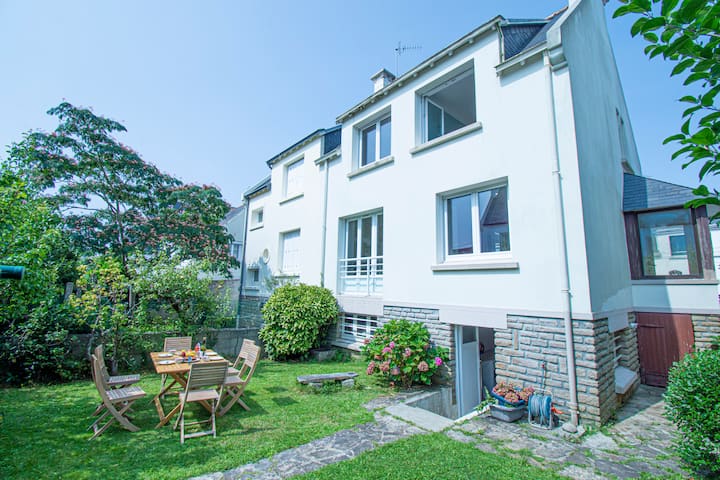Jardin Des Sables Blancs | Plage à 500m - Concarneau