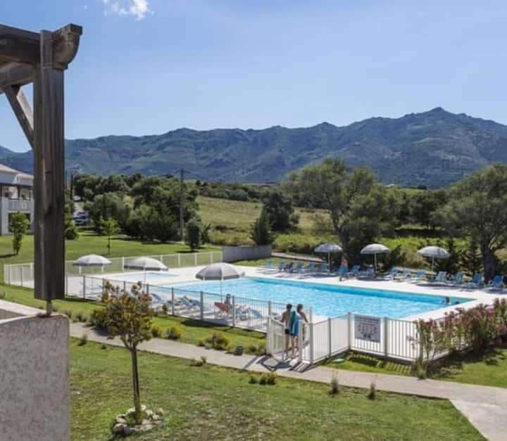Appartement 2 Ã 4 Personnes Avec Terrasse, Jardin - Saint-Florent