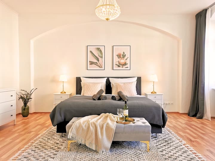 Fynbos Apartment 3 Zimmer, Loggia & Parkplatz - Meissen