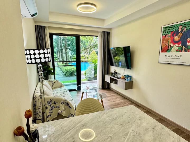 Central Festiva/泳池景观房/可做饭/有洗衣机1191/一居室 - Chiang Mai