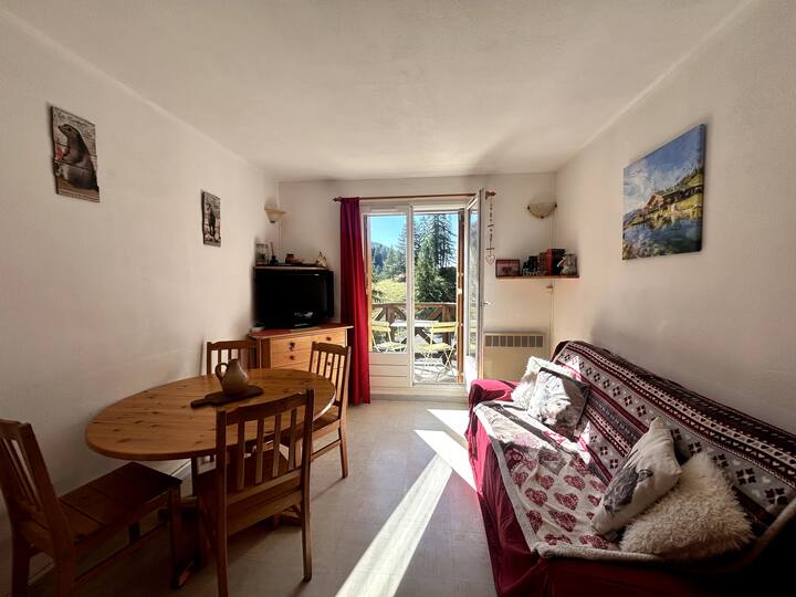Duplex Plein Sud La Foux D'allos Ski Hiver - Allos