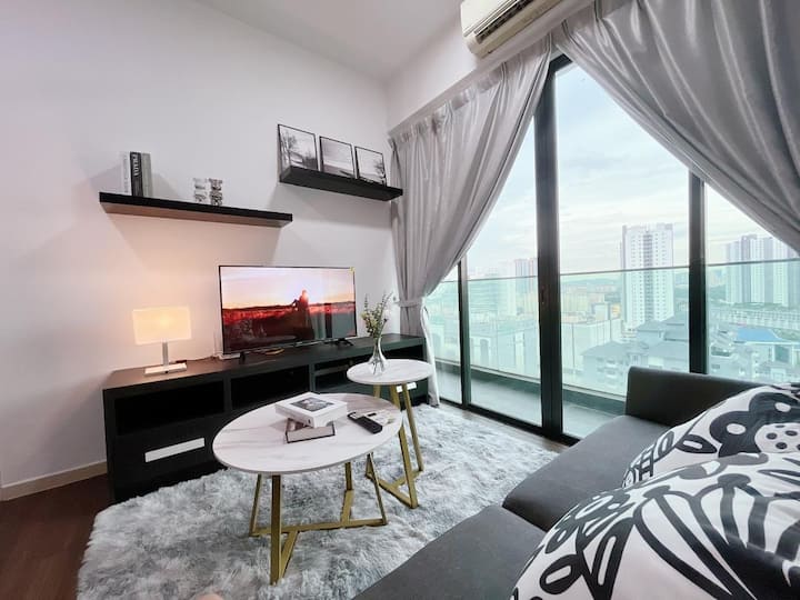 Pj Cozy Grand Design Home 1-10 Pax 5 Min To Sunway - Petaling Jaya
