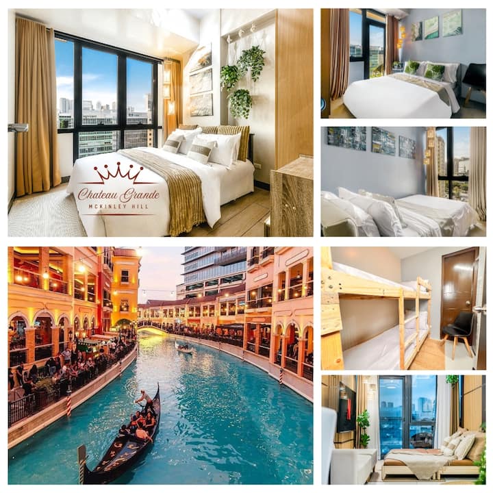 2 Condos Group Stay | Sleeps 9 | Venice Mall & Bgc - Parañaque