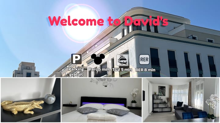 Disneyland 5 Min Appartement Chessy - Val D'europe - Disneyland Paris