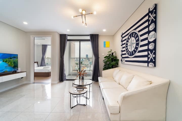 Best View #Stylish 2bedroom @Free Pool+gym+netflix - Vietnam