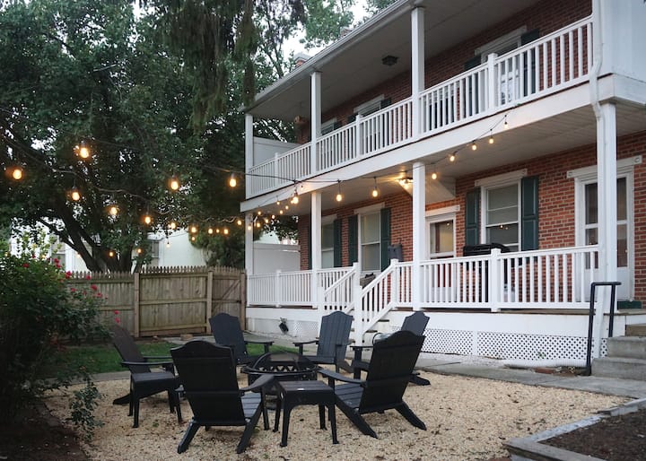 Near Hershey Historic Home W/ Fire Pit & Game Room - Middletown, PA