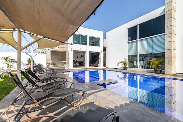 Casa 40 Pax, Eventos, Alberca Climatizada & Jardin - Cuautla