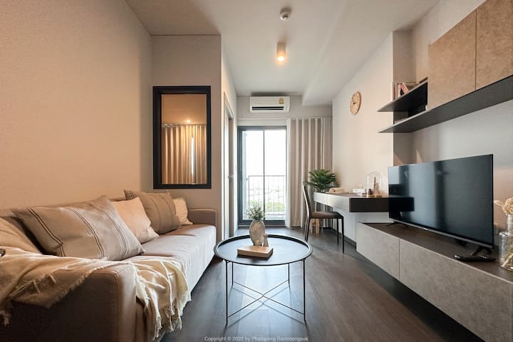 (L) Cozy Room Near Bts And Mrt,chatuchak Market - Bangkok