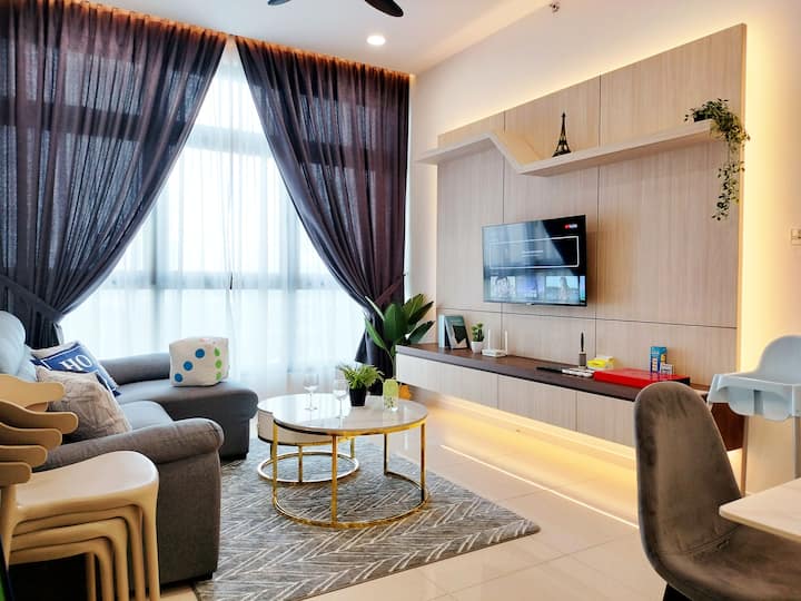 Paradigm Residence 3br Level29 Skylinestay 6-10pax - Johor Bahru