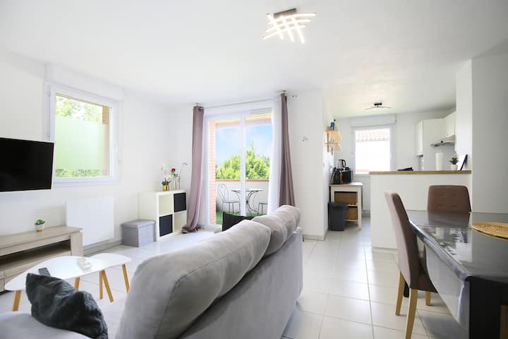 Cosy 3 Pièces Toulouse Jean Chaubet - 4-5 Pers - Toulouse