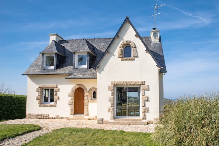 Vue Mer. 8 Pers. Plage 15 Min - Binic