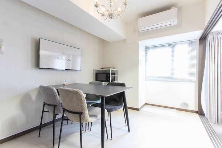 長堀橋駅徒歩4分/心斎橋近く/最大4名宿泊/wi-fi完備 チェックアウト11時 - Osaka