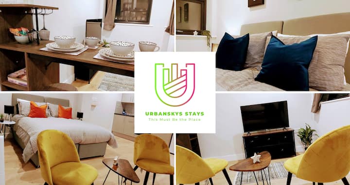 Market Haven Town Centre Studios W Kingsize Bed - 北安普頓