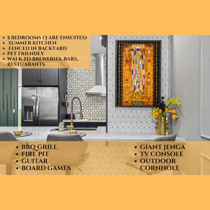 5 Bdrm Villa (3 King En-suites) Pet Friendly - EDC Orlando