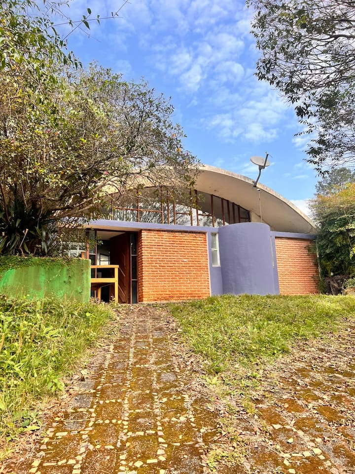 Casa Histórica De Sérgio Ferro-arquitetura Moderna - Barueri