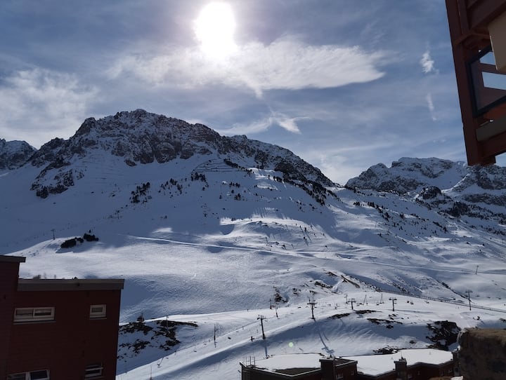 Beau Studio Rdc La Mongie 4  Pers - La Mongie