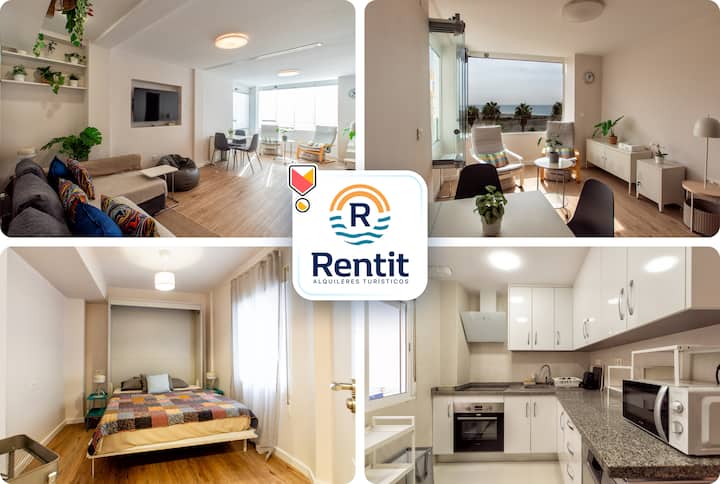 Appartement Moderne Mer Bleue Avec Vue Sur La Mer - Motril