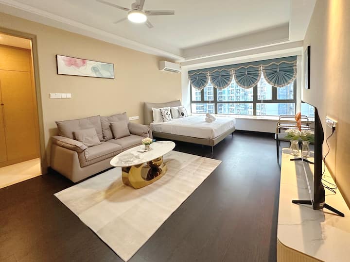 R&f Seine Region·hanlin Homestay·studio·city View - Johor