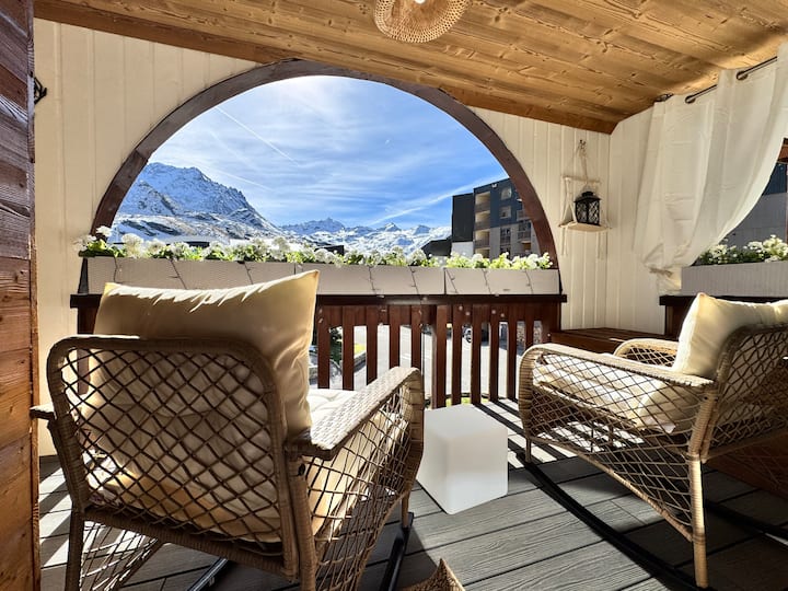 Val Thorens 4 Flocons Or, 42 M2, Terrasse Sud - Val Thorens