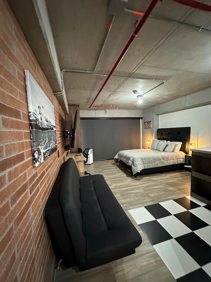 Loft Industrial Hermoso Y Moderno En Medellín - Medellín