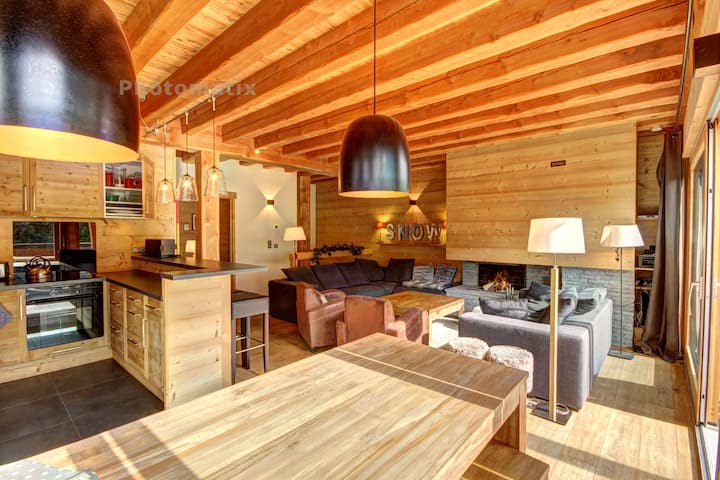 Appartement 22 Pers. Dans Chalet - Le Monêtier-les-Bains