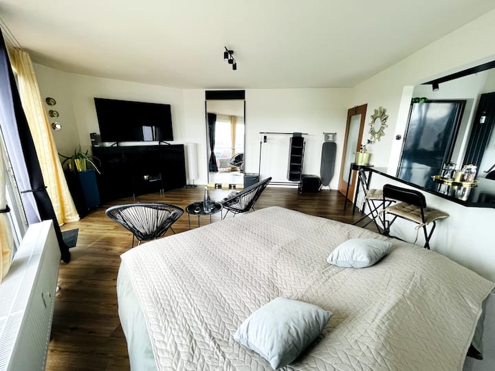 Ruhiges Penthouse In Der Hipster Gegend Der Stadt - Hanovre