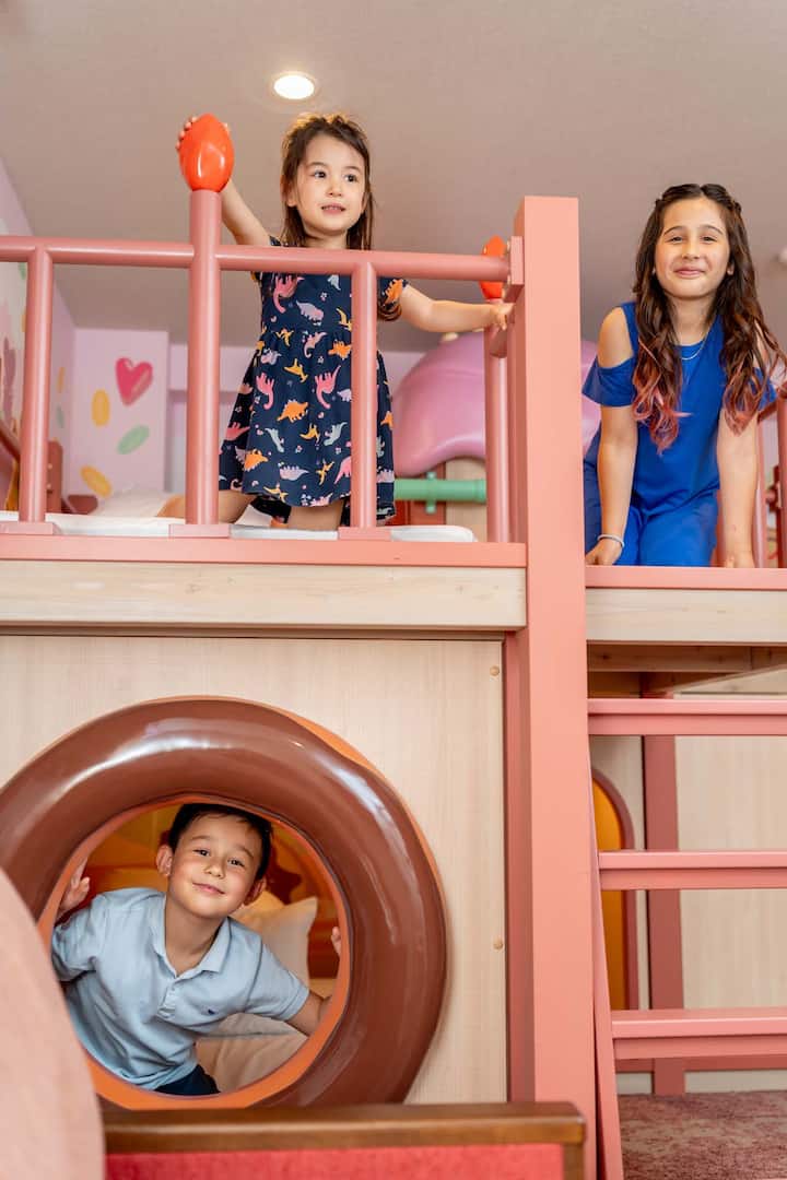 Family Kids-friendly /Sweets Room' Bunk Bed - Kyoto