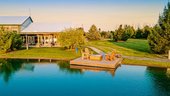 Country Estate | Wine Room, Sauna, Pond, Wineries - Grimsby