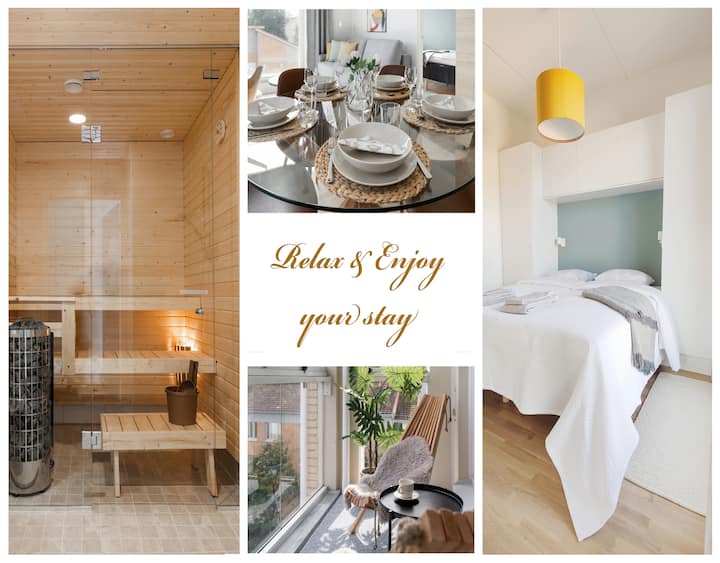 A/c, 5*hotelbeds, Train300m, Airport/helsinki15min - Vantaa