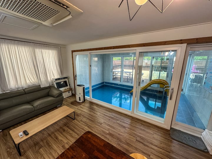 #Swimming Pool #Kids' Families #Bbq - 済州