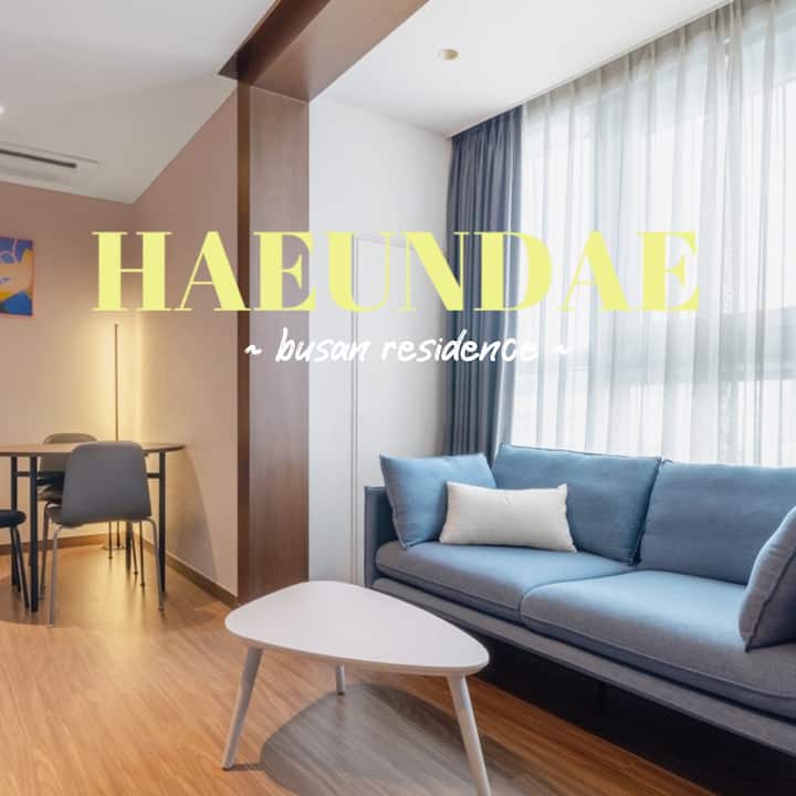 [New Open] #Haeundae Station #Netflix#free Parking - Busan