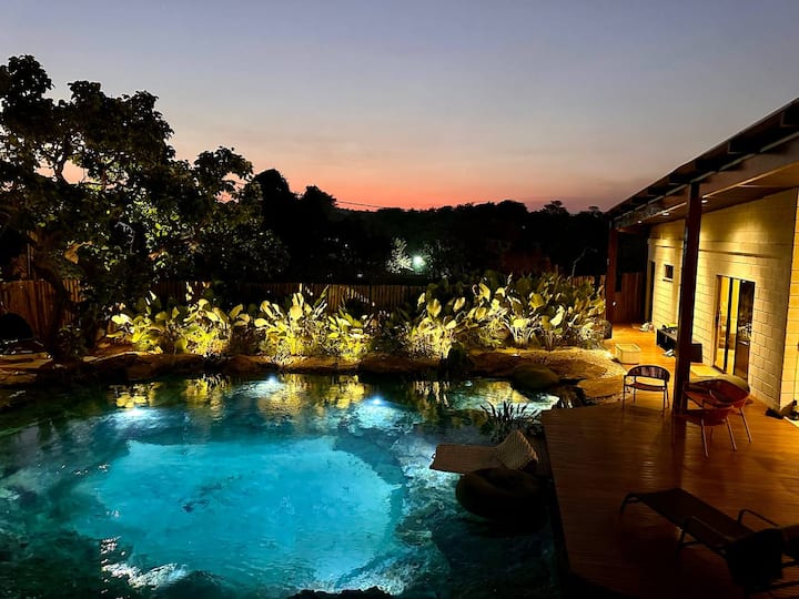 Casa Piscina Natural, 3 Hóspedes - Brasil