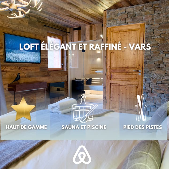 Superbe Duplex Sauna Piscine -Pied De Pistes -Vars - Vars