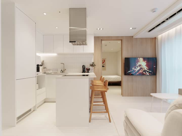 2f 202호 #장박할인 [서울 신축] 2룸+3베드(고급풀옵션) - Seúl