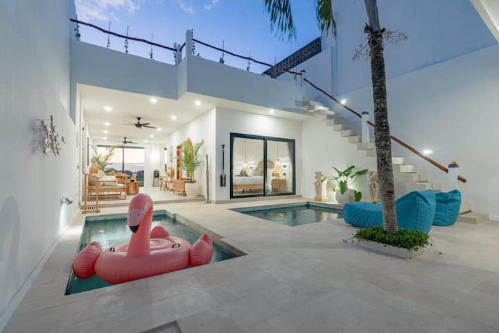 Fully Private 2bd Luxury Villa With Ricefield View - Canggu