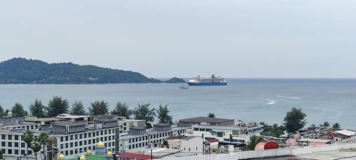 Sawansa 20: 300m2 Modern Seaview House Near Beach - Pa Tong